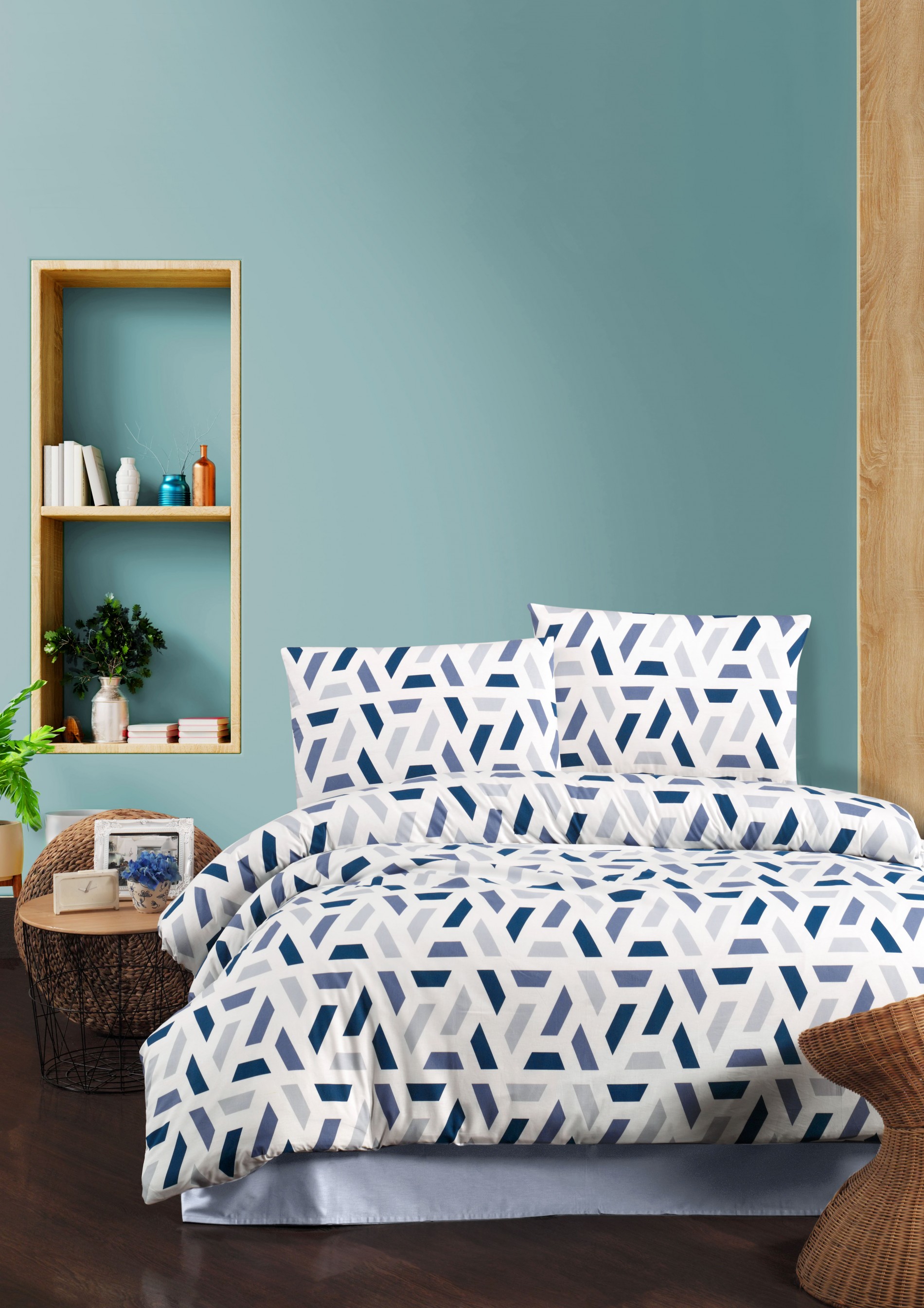 Комплект постельного белья Alea Natural Series 200 x 220 см Prism 18482 ...