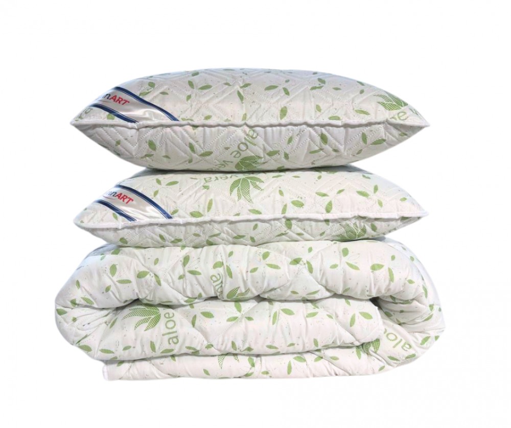 Set Plapuma + 2 perne Somnart Aloe Vera 200 x 220 cm 019614 – cumpără ...